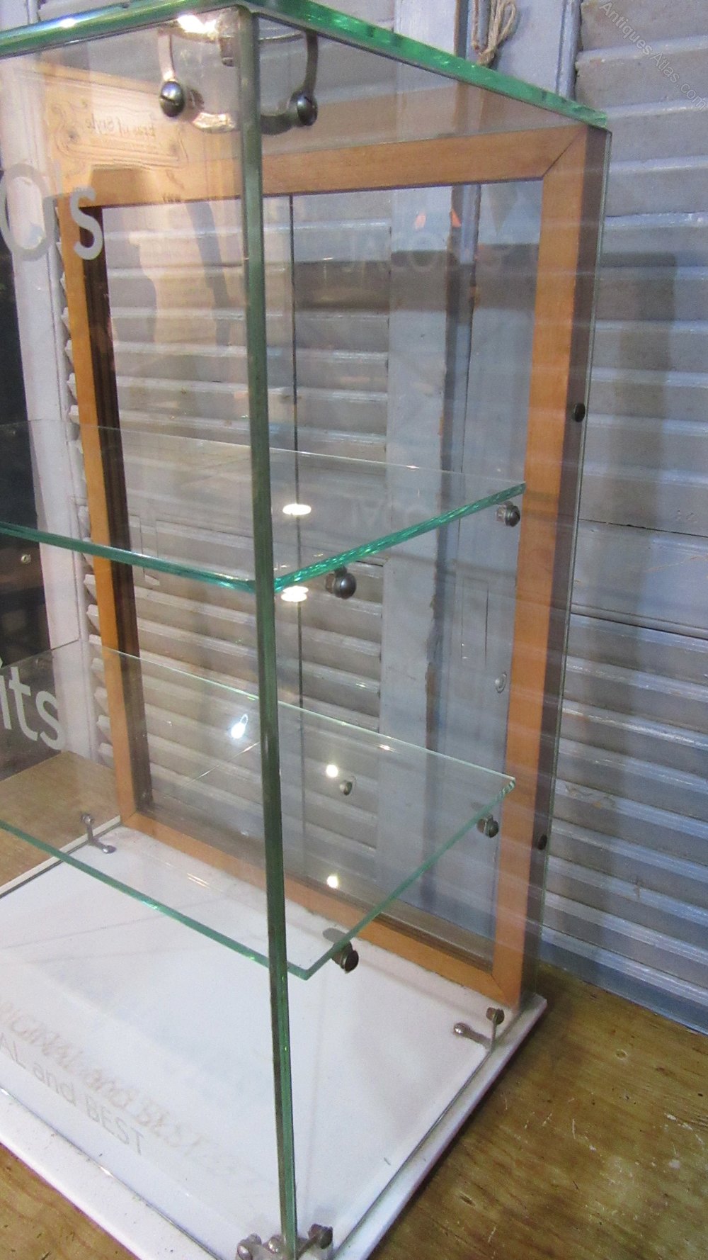 Antiques Atlas - Vintage Jacobs Biscuits Shop Display Cabinet