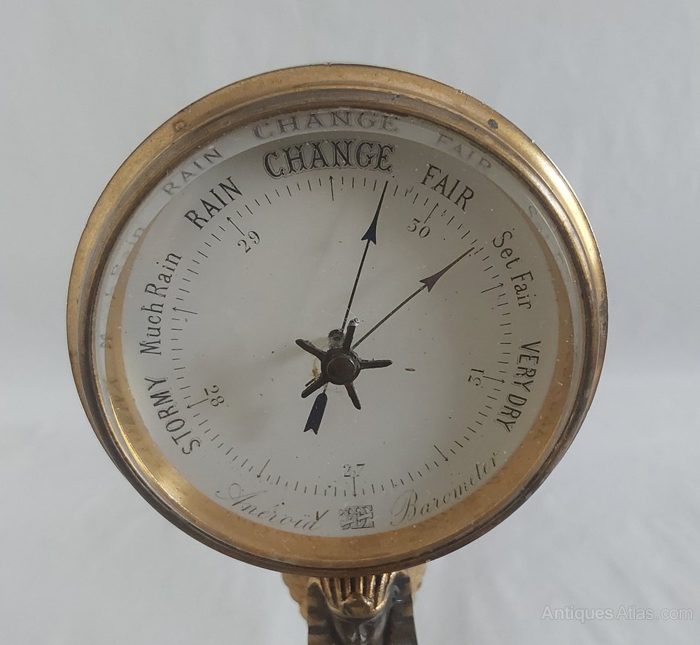 Antiques Atlas - 1920's Egyptian Design Desk Barometer. IWO.
