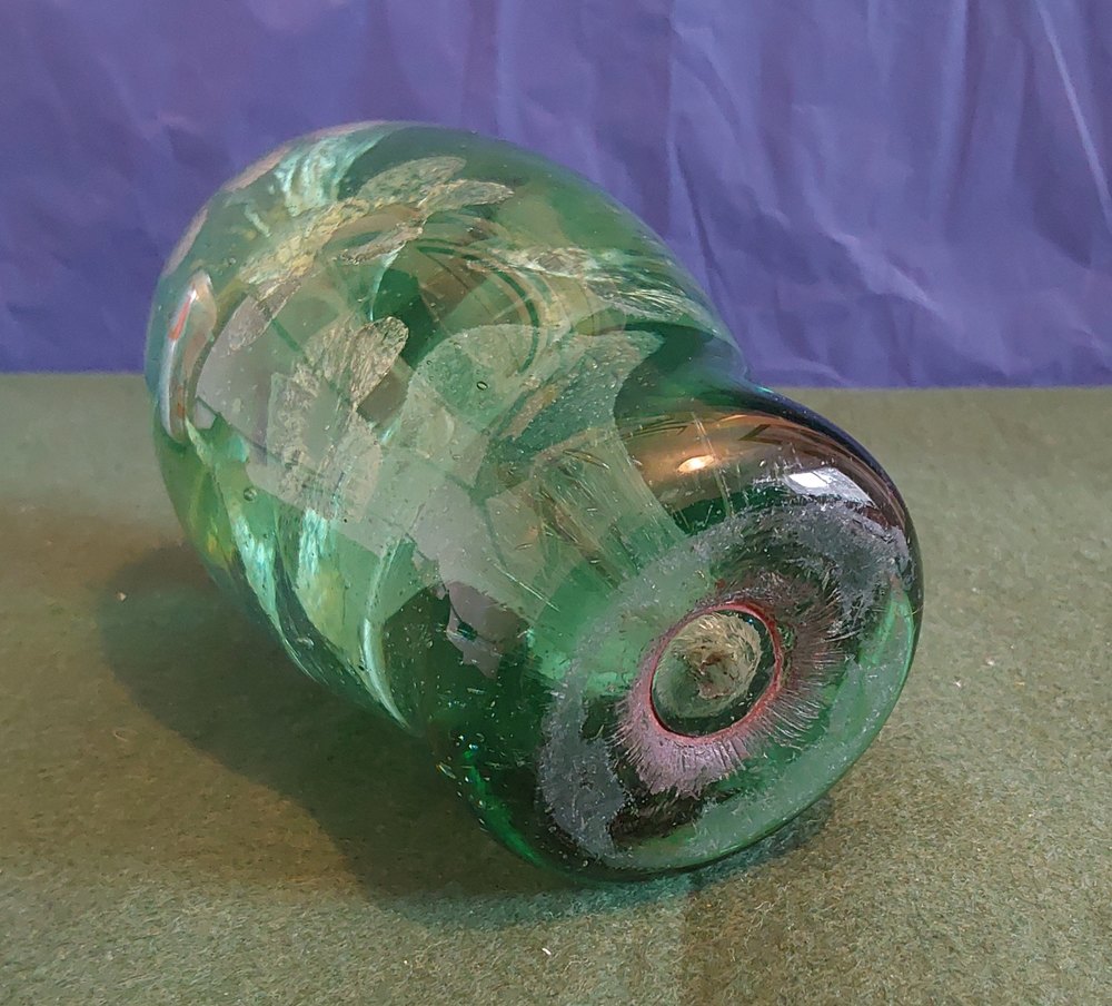 Antiques Atlas - 7 Flower Victorian Glass Dump.