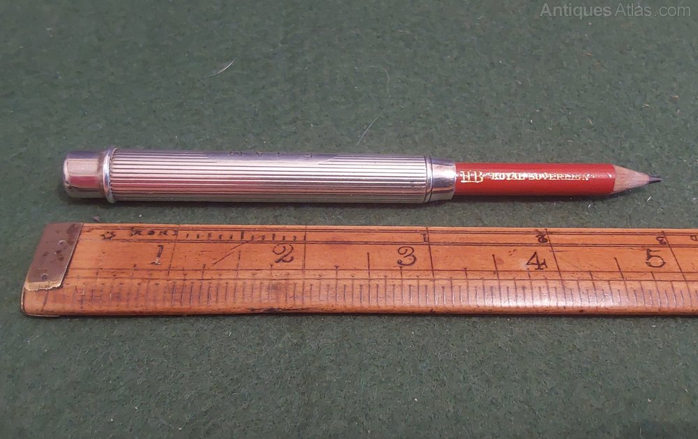 Antiques Atlas - Sampson Mordan Pencil Holder. London 1916.