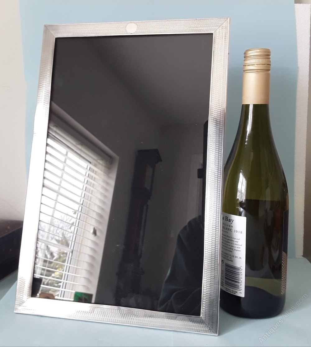 Antiques Atlas - Silver Photograph Frame. B'ham 1920.