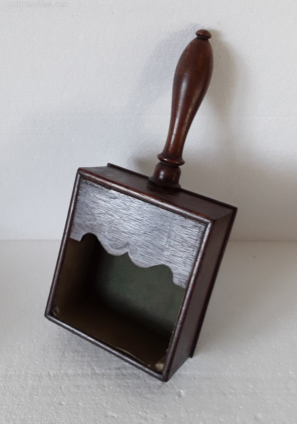 Antiques Atlas - Victorian Church Collection Box. Mahogany C.1840.