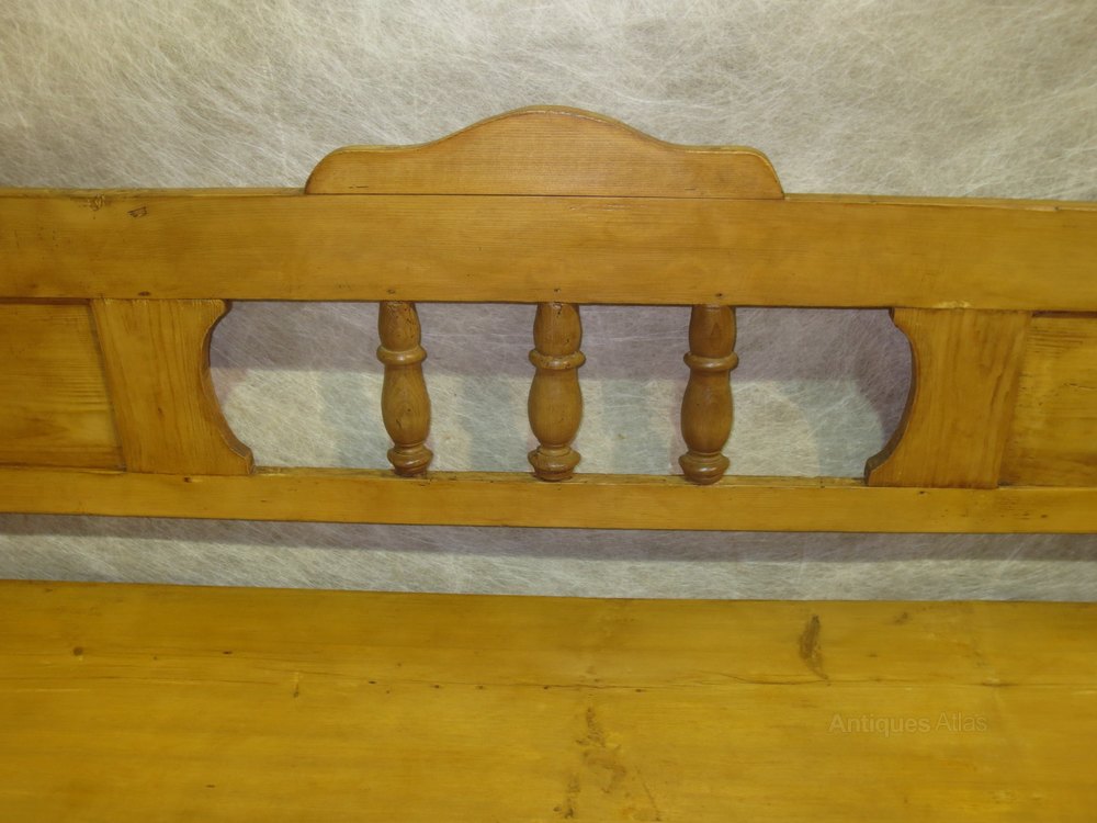 Eastern European Pine Bench - Antiques Atlas