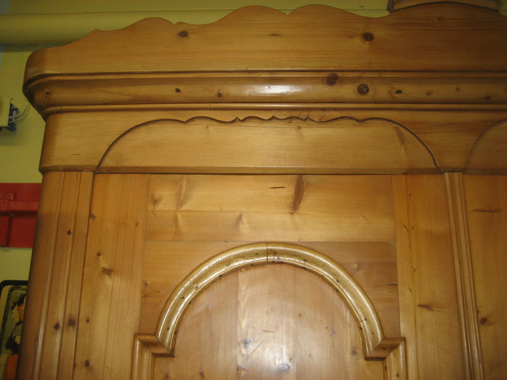 Victorian Eastern European Pine Breakdown Wardrobe - Antiques Atlas