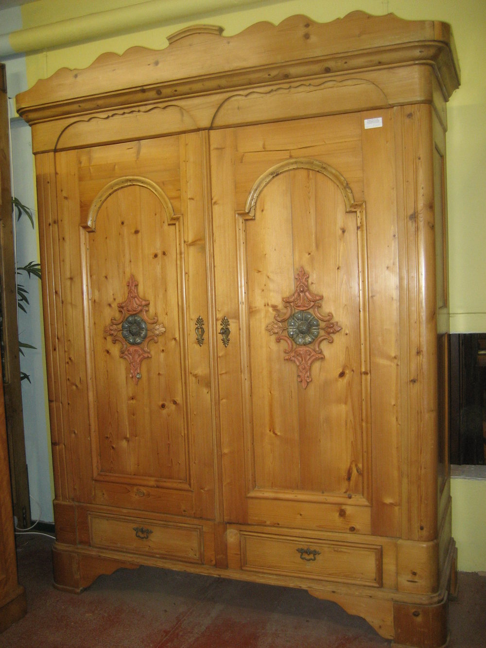 Victorian Eastern European Pine Breakdown Wardrobe - Antiques Atlas