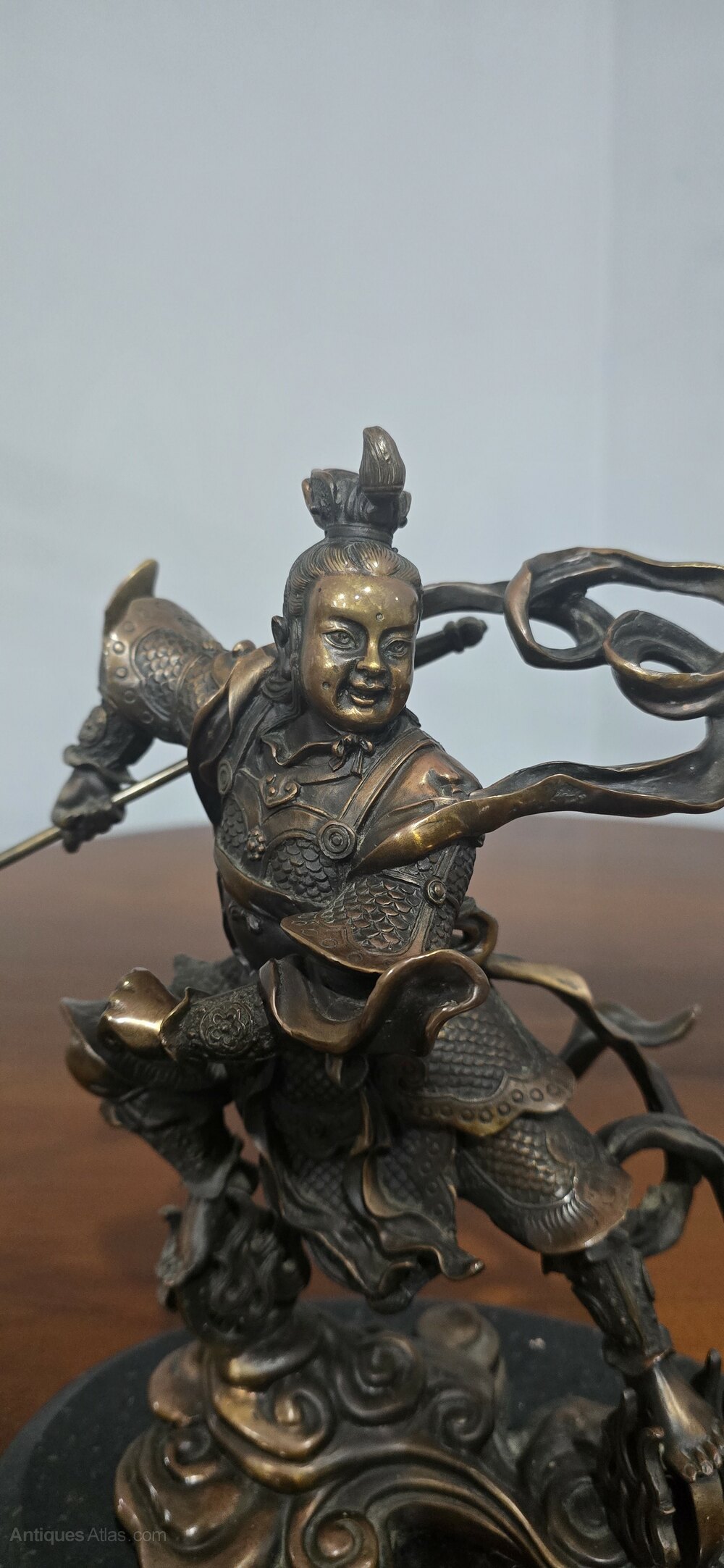 Antiques Atlas - Bronze Sculpture 'Ne Zha' as122a5334