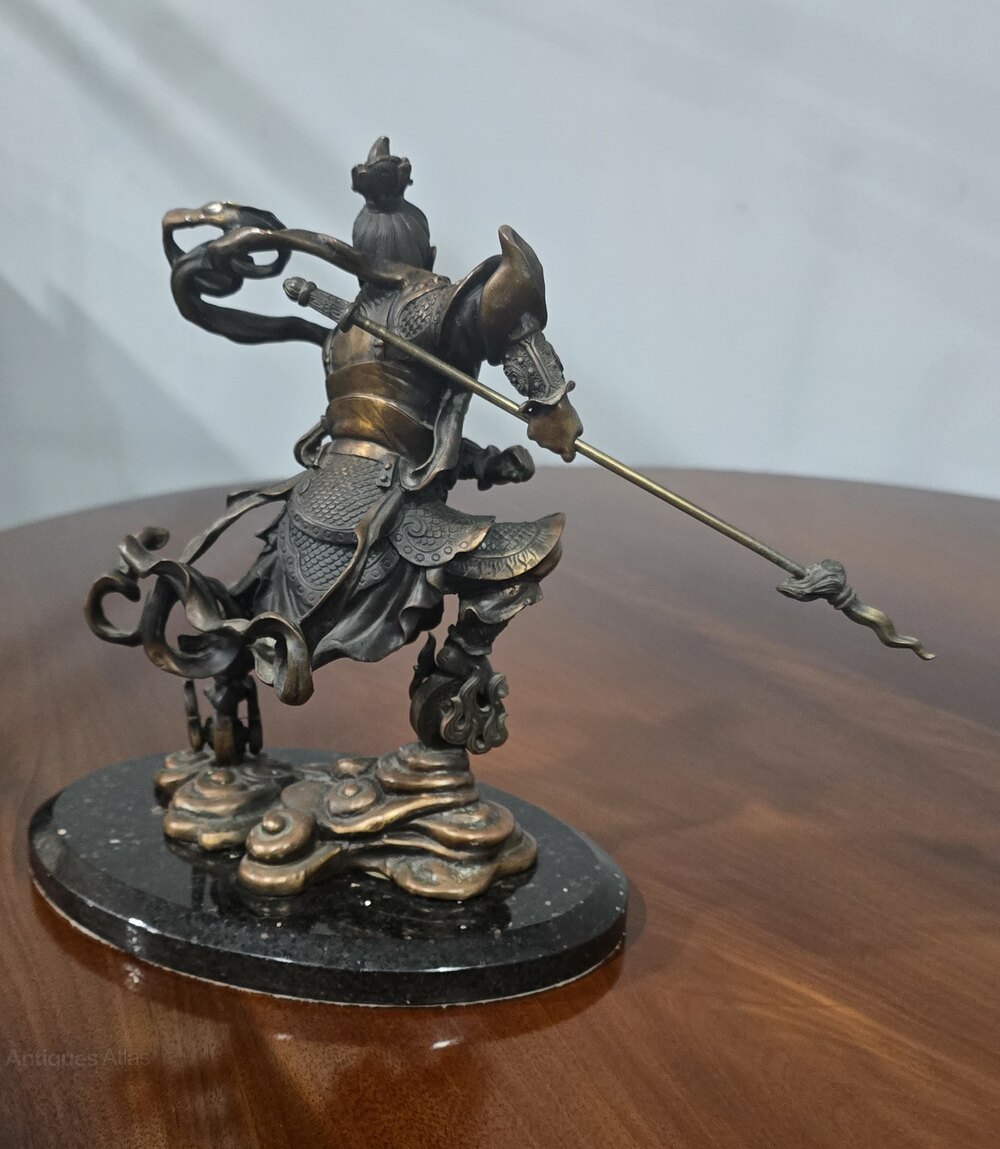 Antiques Atlas - Bronze Sculpture 'Ne Zha' as122a5334