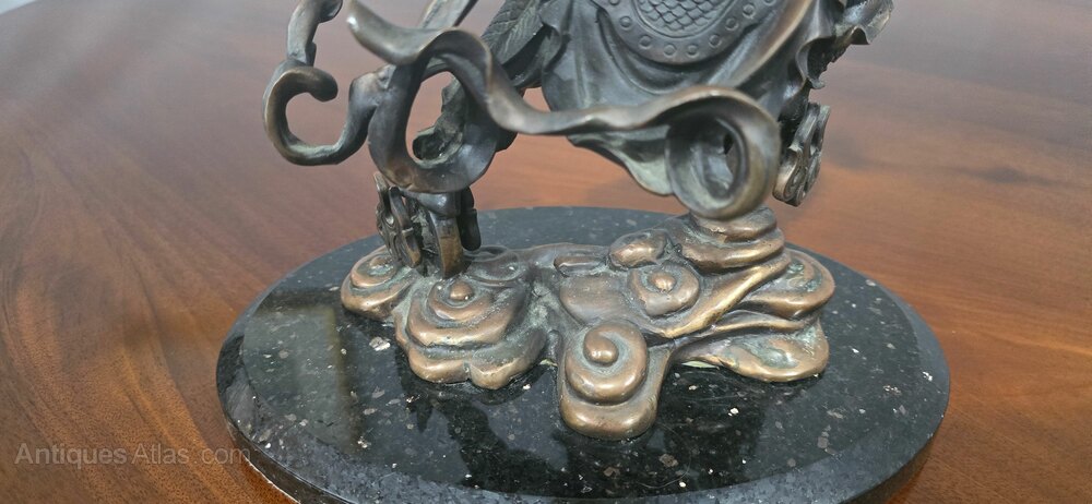 Antiques Atlas - Bronze Sculpture 'Ne Zha' as122a5334