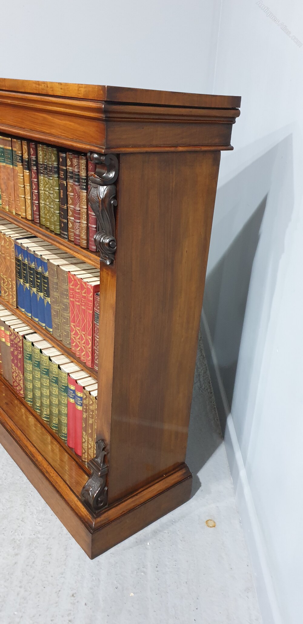 Top Quality Open Adjustable Library Bookcase as122a4329 - Antiques Atlas