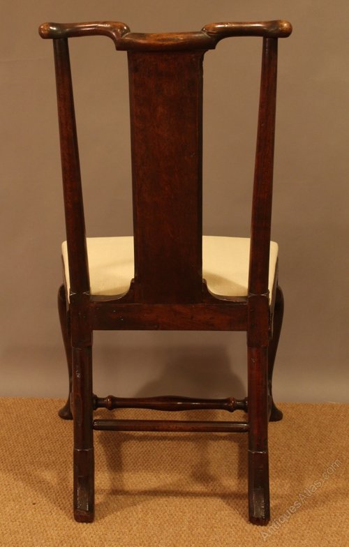 A Rare Early 18th Century “Japan-back” Walnut Side Chair - Antiques Atlas