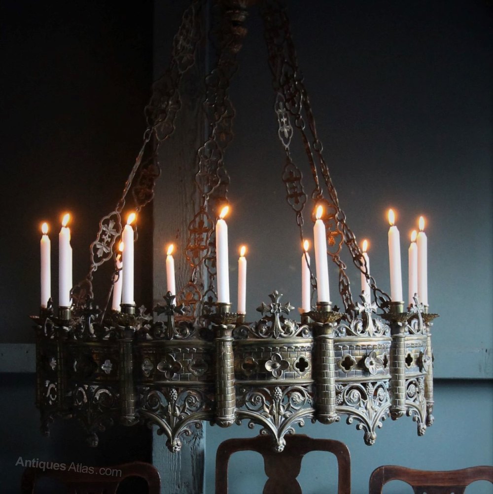 Antiques Atlas - Large Gothic Revival Corona