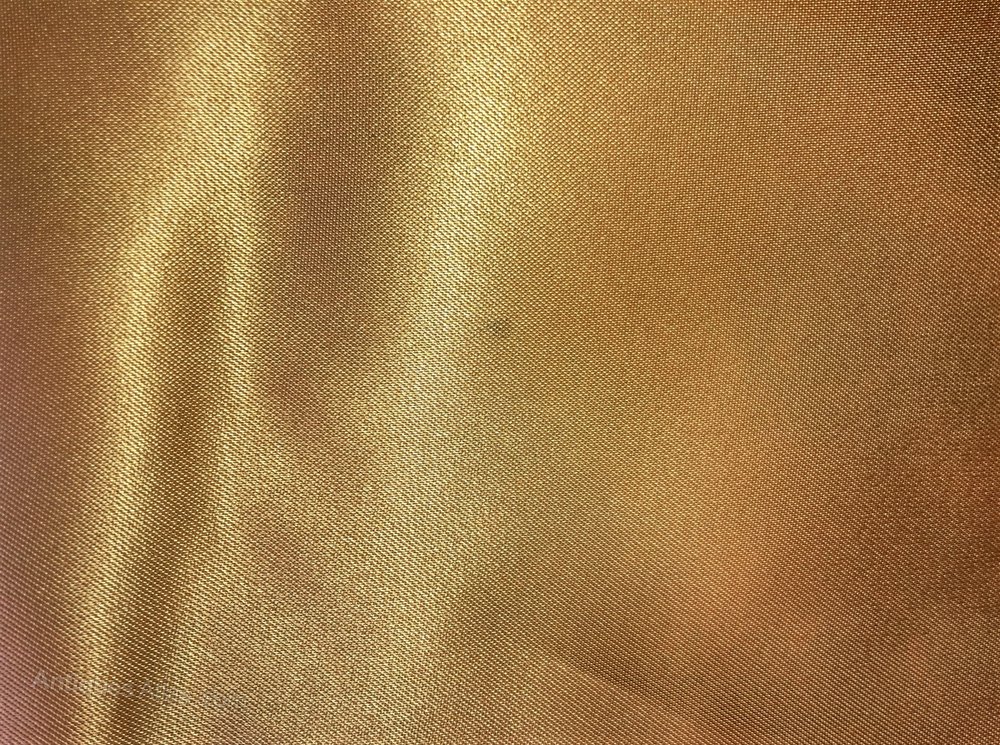 Antiques Atlas - Vintage 1960s Gold Satin Cocktail Dress