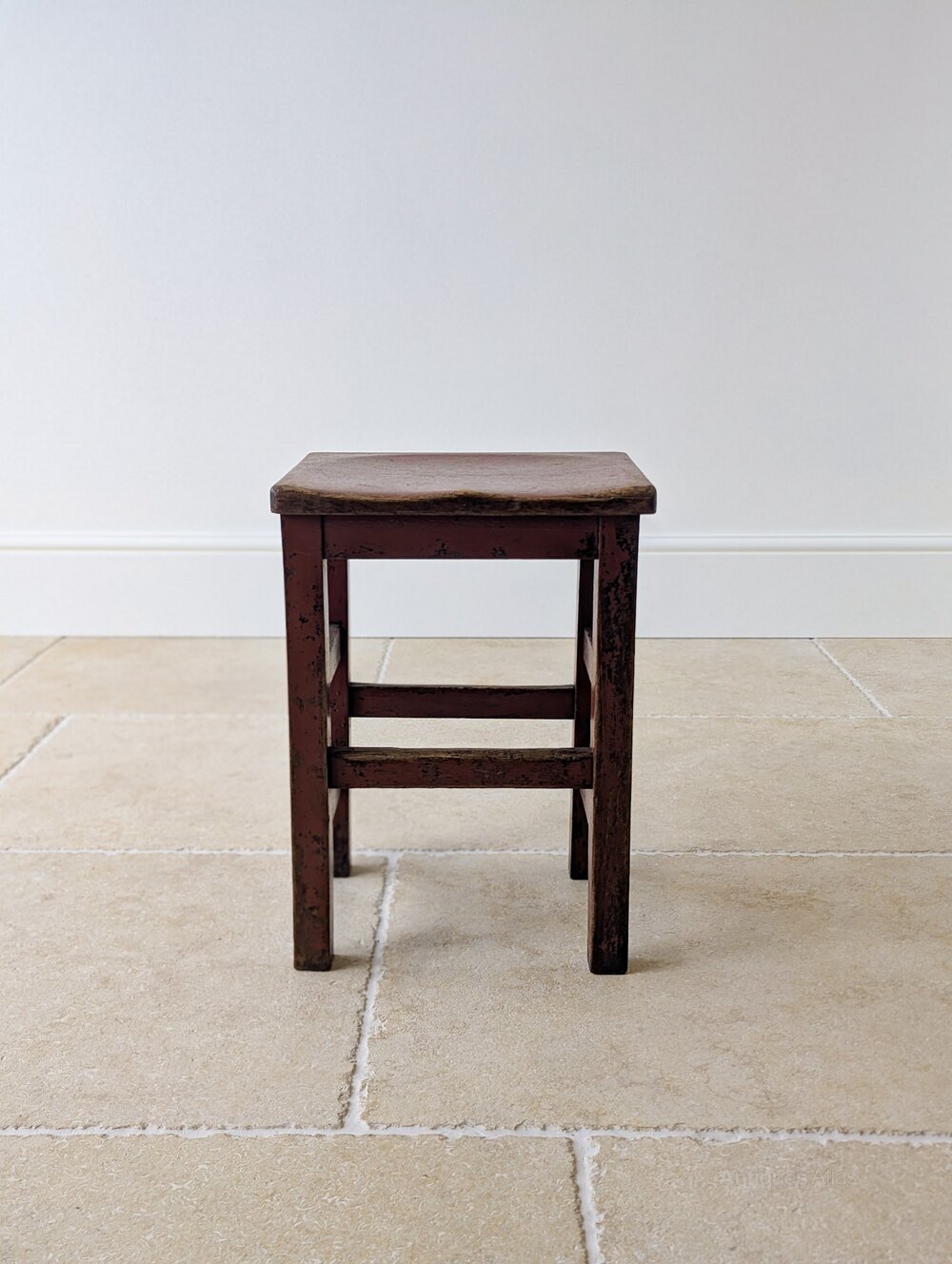 Edwardian Painted Pine Country Stool C.1910 as1124a1950 / 3403 ...