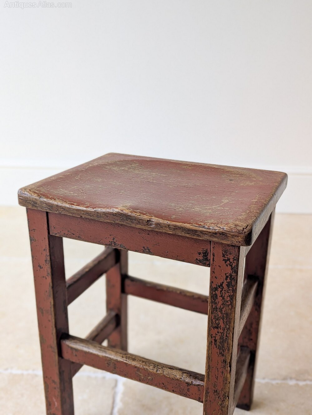 Edwardian Painted Pine Country Stool C.1910 as1124a1950 / 3403 ...