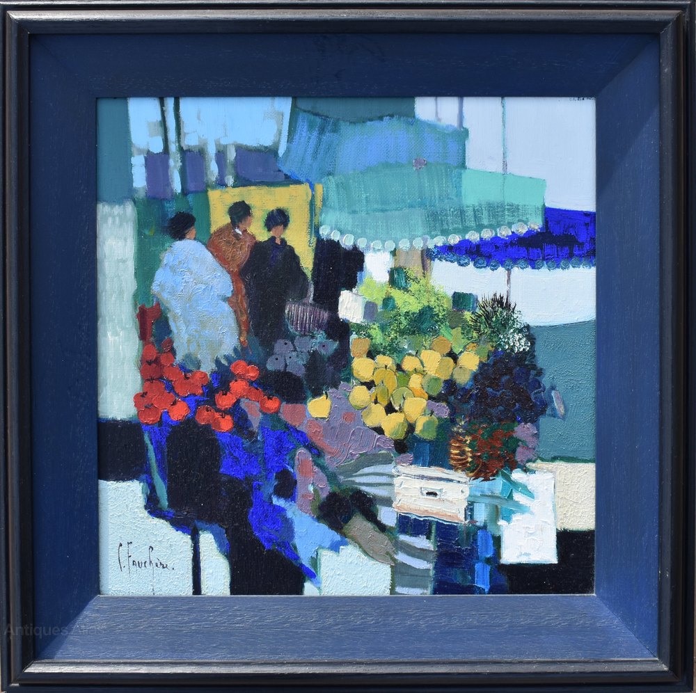 Antiques Atlas - Claude FAUCHERE (b1936) French Abstract Impression