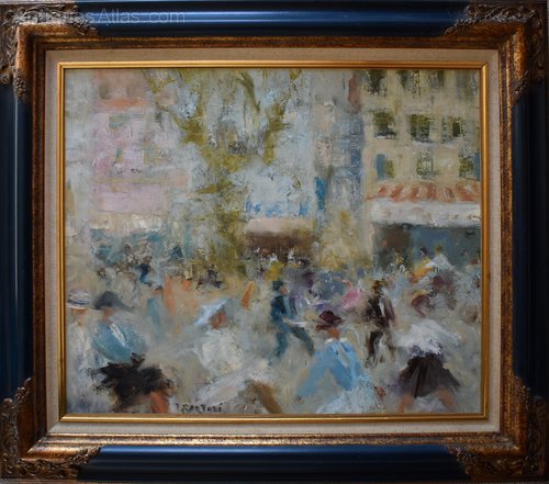 Antiques Atlas - Jacques Bartoli (1920-1995) Place Puget Toulon
