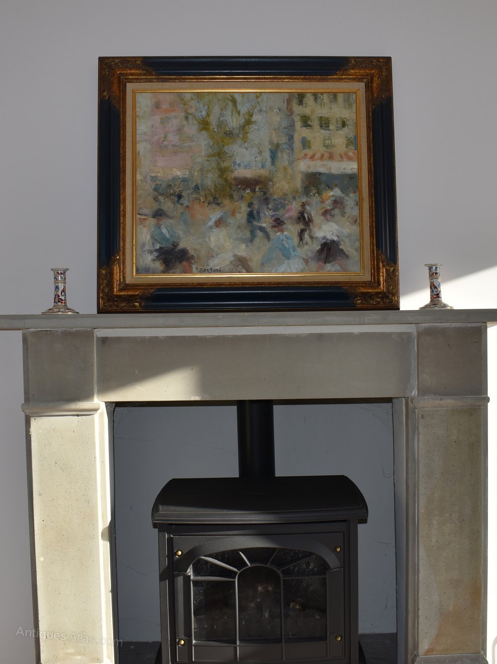 Antiques Atlas - Jacques Bartoli (1920-1995) Place Puget Toulon