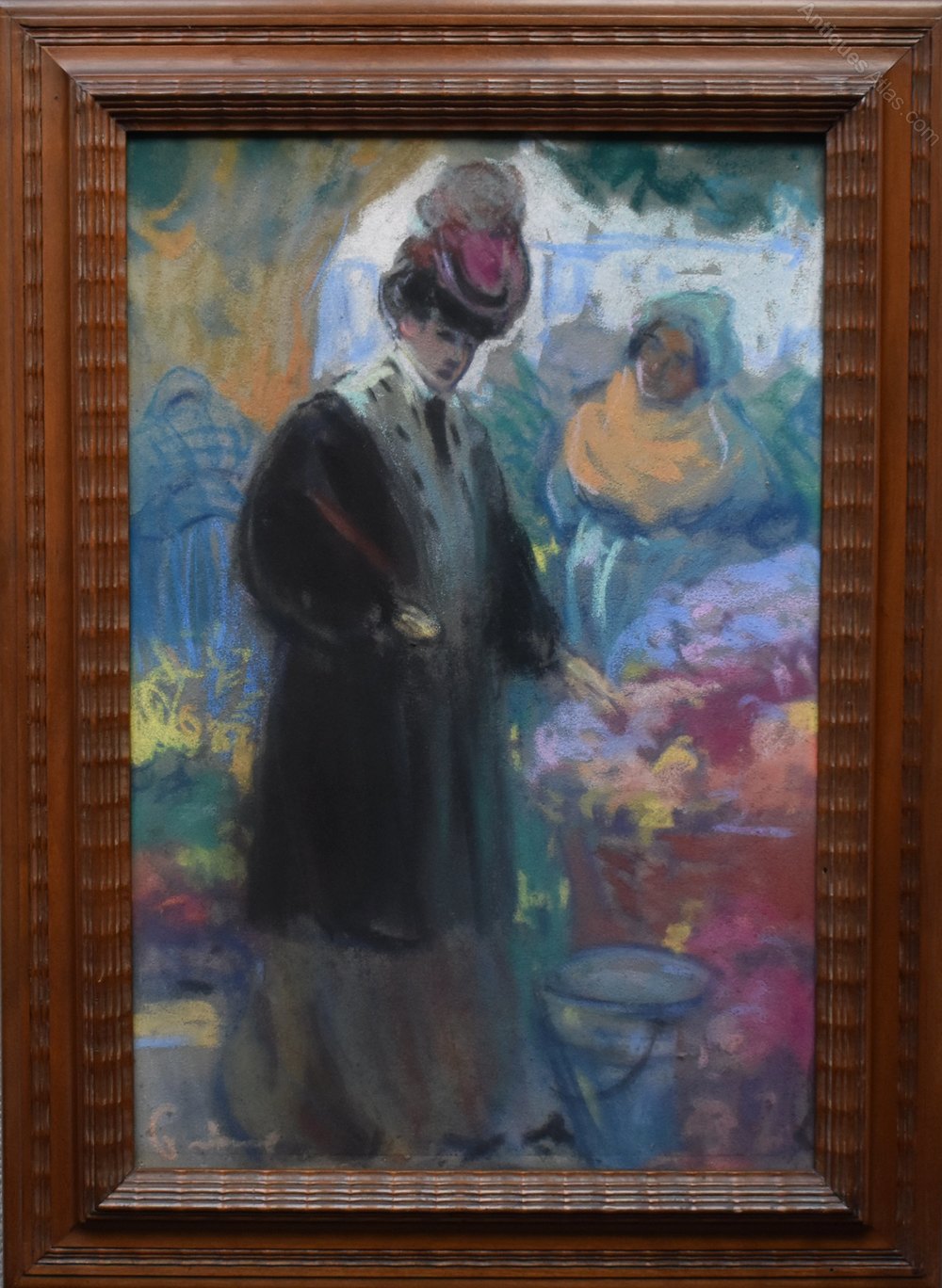 Antiques Atlas - LOUIS FORTUNEY (1875-1951) PASTEL