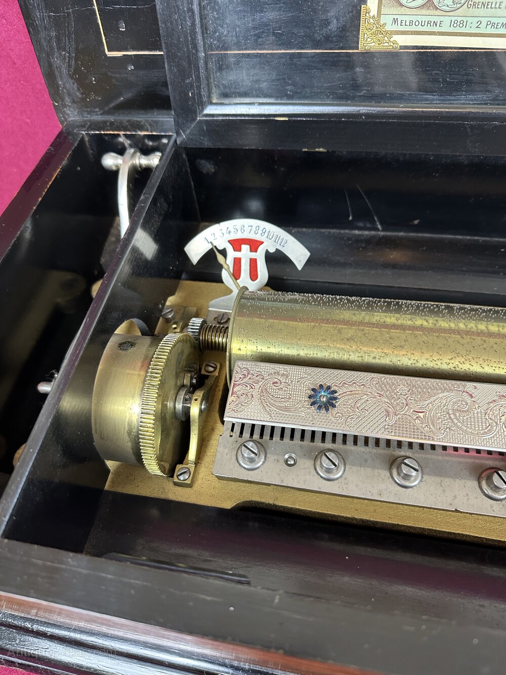 Antiques Atlas - Music Box, Circa 1880