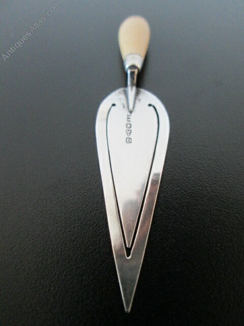 Antiques Atlas - Silver Book Mark - Chester as809a479 / 23-18