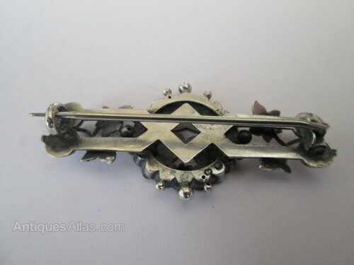 Antiques Atlas - Silver Victorian Brooch