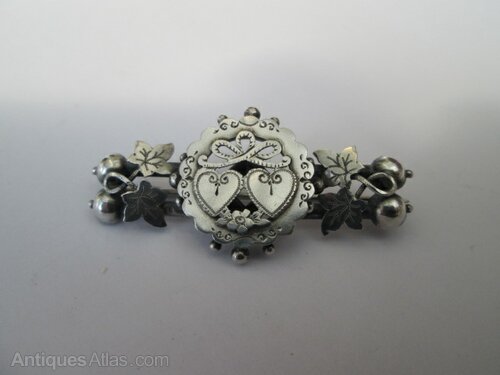 Antiques Atlas - Silver Victorian Brooch