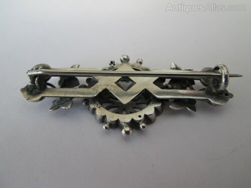 Antiques Atlas - Silver Victorian Brooch