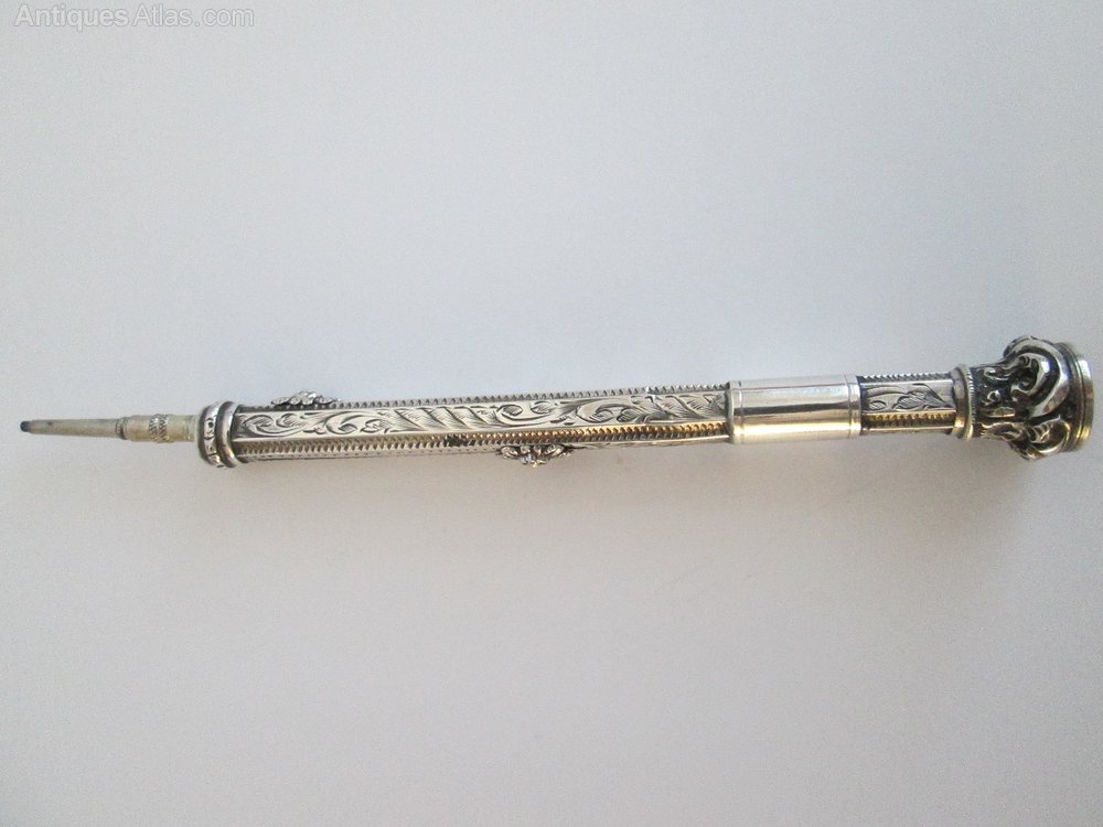 Antiques Atlas - Victorian Silver Pen/pencil