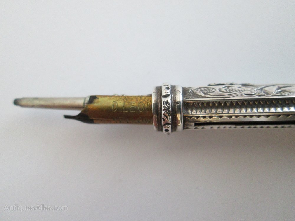 Antiques Atlas - Victorian Silver Pen/pencil