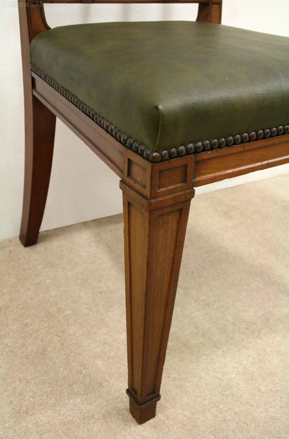 Set Of 6 Adams Style Mahogany Dining Chairs - Antiques Atlas