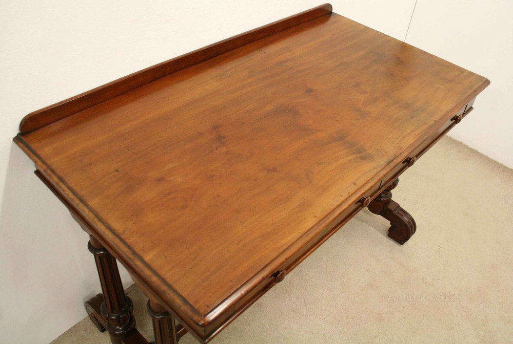 Victorian Mahogany Side Table / Library Table as178a2537 / 23832 ...