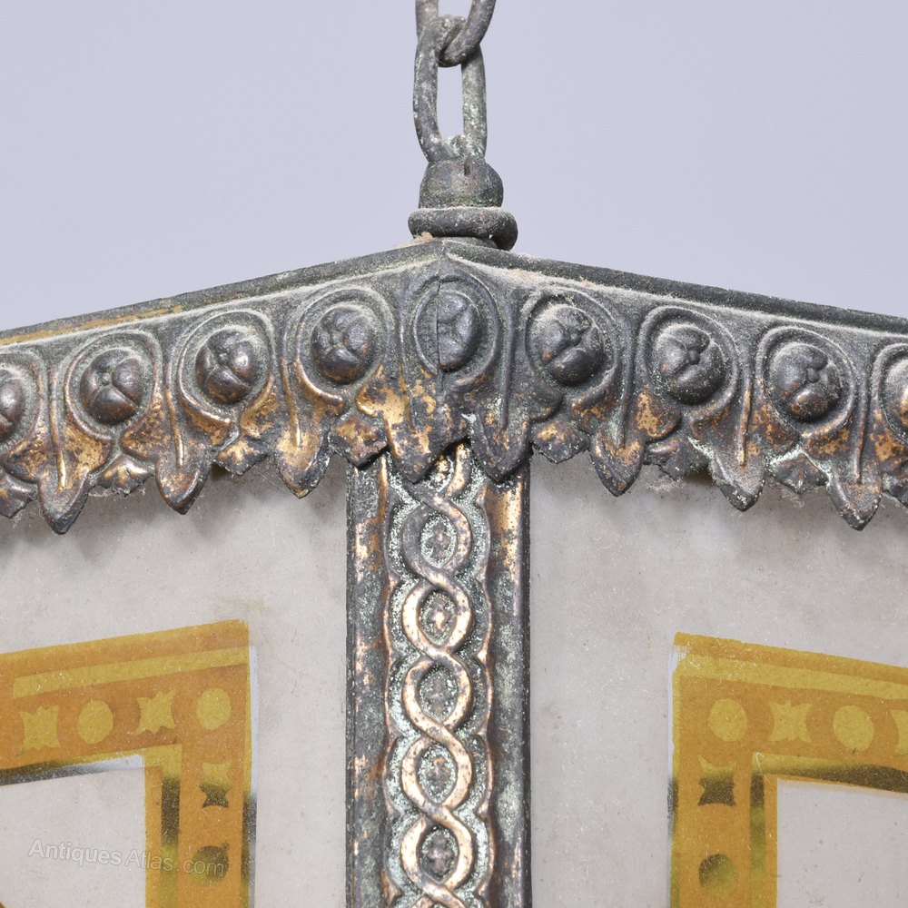 Antiques Atlas - Victorian Octagonal Hall Lantern as178a5727 / 32008