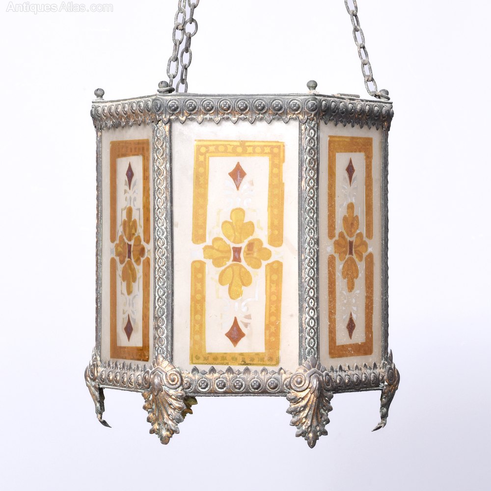 Antiques Atlas - Victorian Octagonal Hall Lantern as178a5727 / 32008