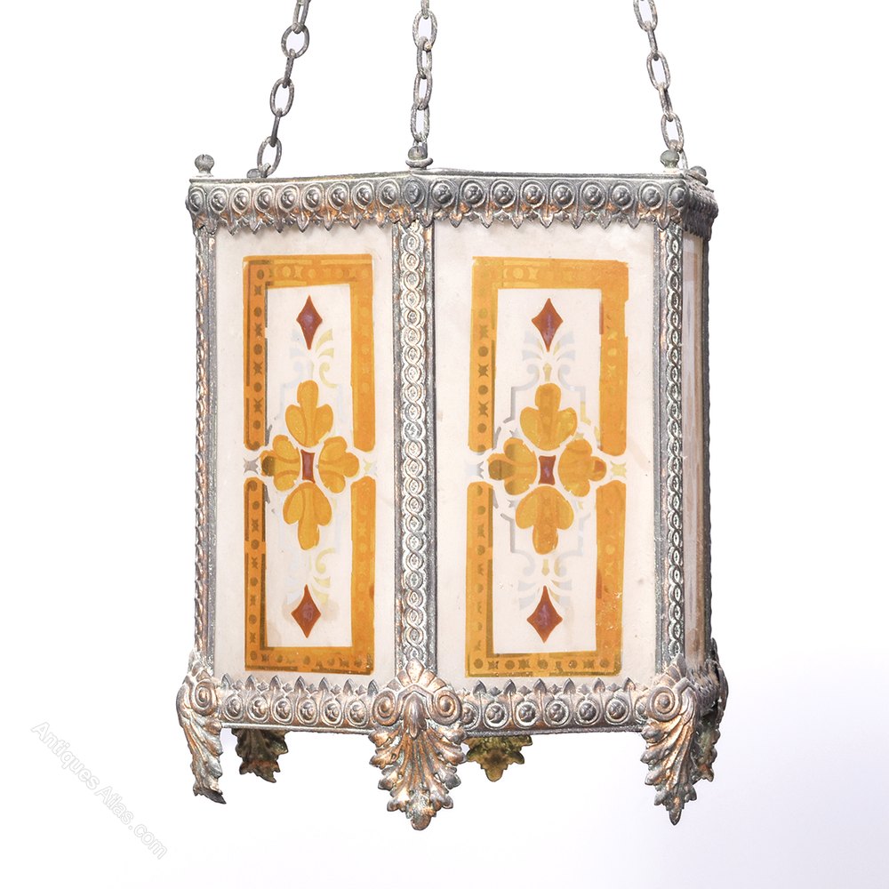 Antiques Atlas - Victorian Octagonal Hall Lantern as178a5727 / 32008