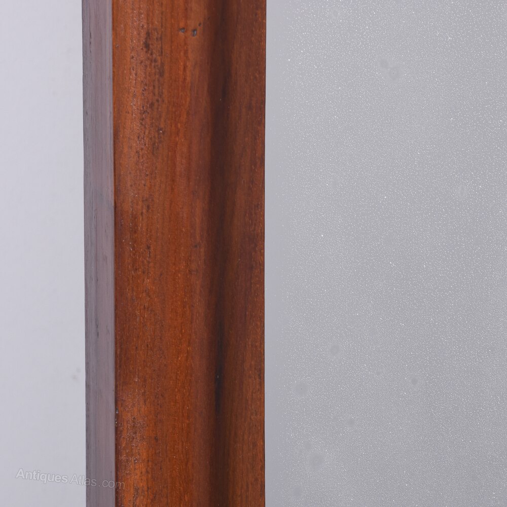 Antiques Atlas - Victorian Tall Mahogany Rectangular Mirror