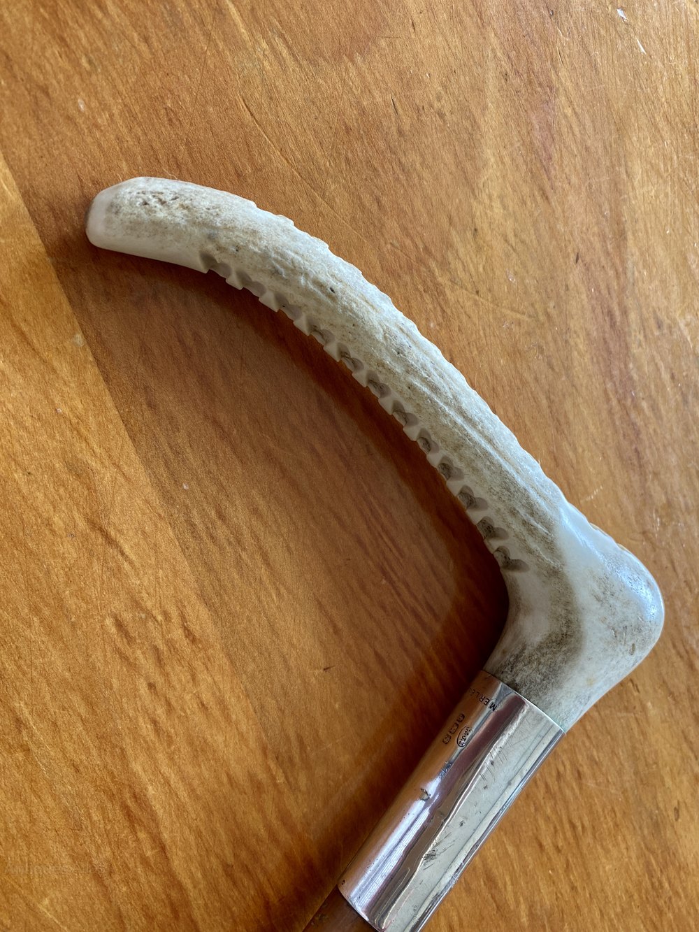 Antiques Atlas - Lovely Riding Crop,Silver Collar C1942