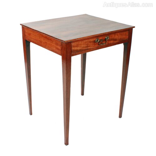 18th Century One Drawer Side Table as102a6209 / 7206 - Antiques Atlas