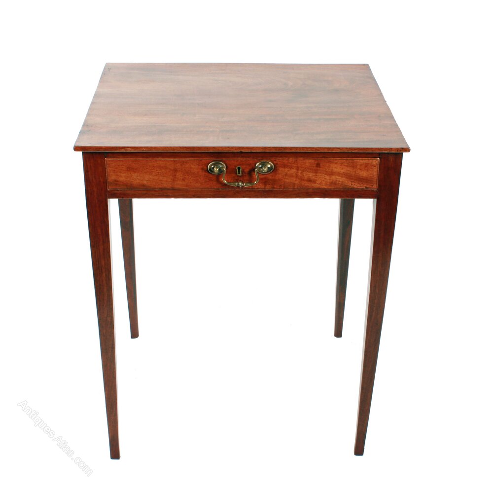 18th Century One Drawer Side Table as102a6209 / 7206 - Antiques Atlas