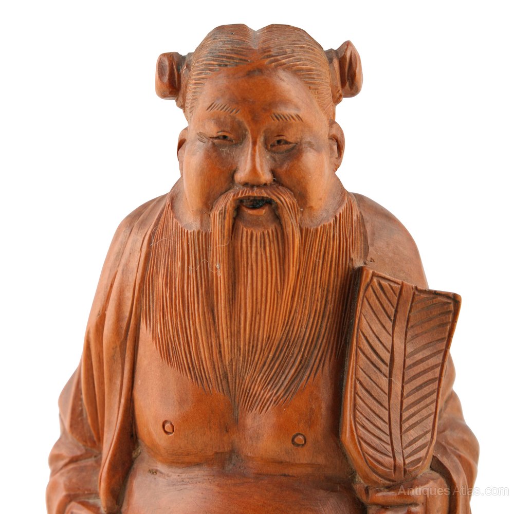 Antiques Atlas - Carved Figure Of A Chinaman as102a3712 / 5612