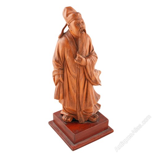 Antiques Atlas - Carved Figure Of A Chinaman as102a3736 / 5612A