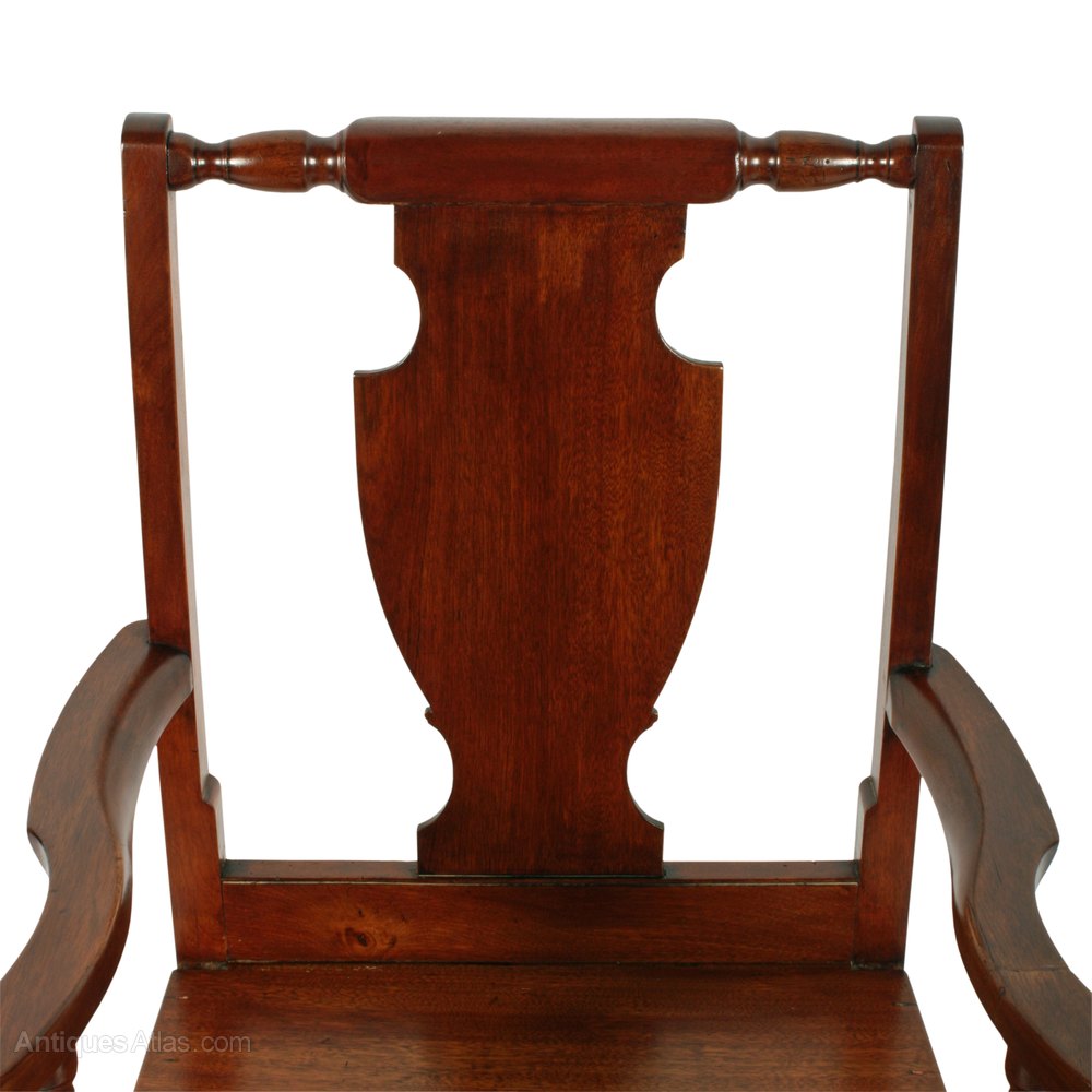 Country Walnut Rocking Chair - Antiques Atlas