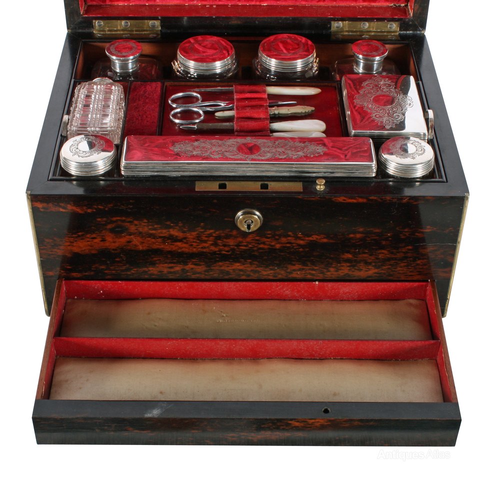 Antiques Atlas - Fine Coromandel Jewellery & Dressing Box