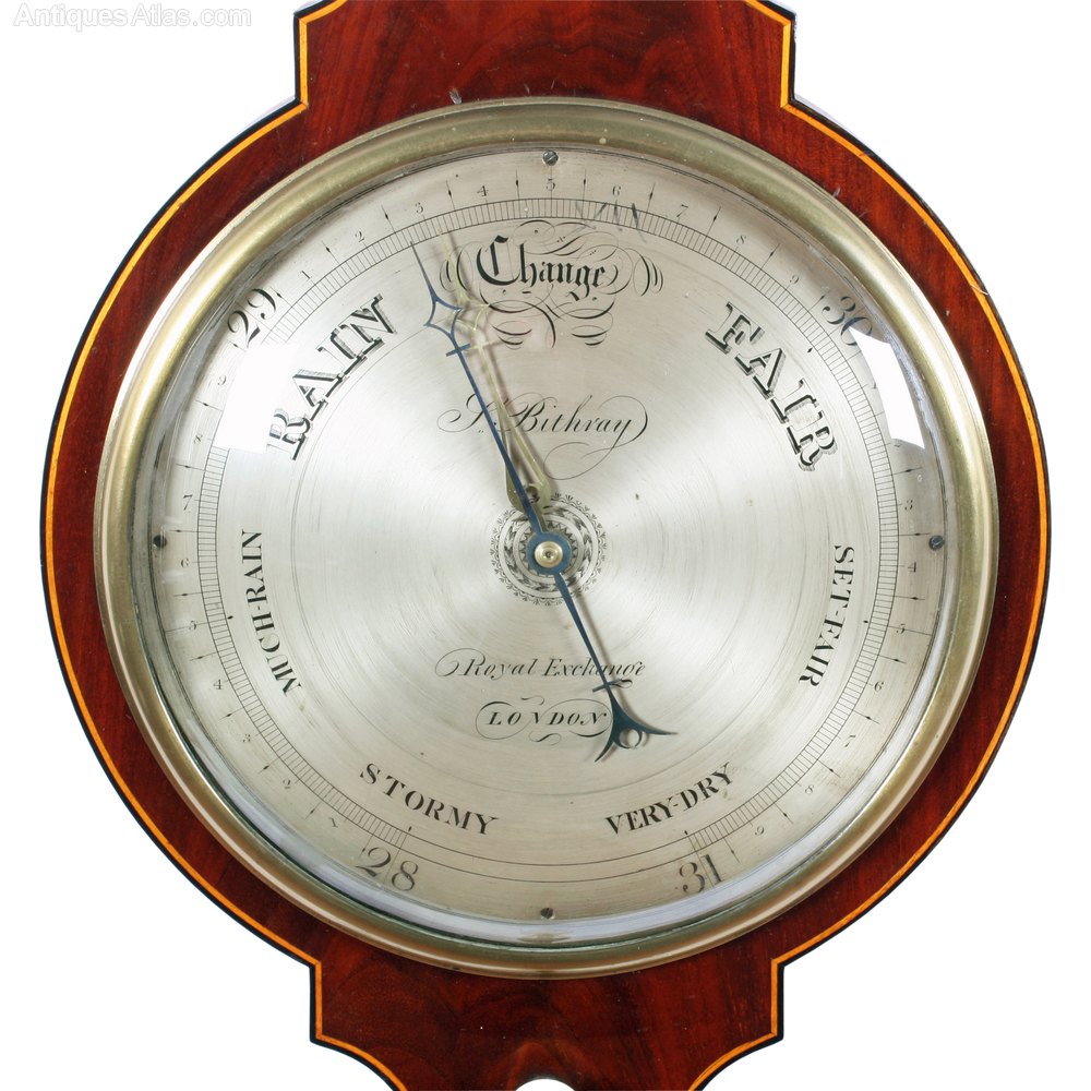 Antiques Atlas - George IV Mahogany Barometer