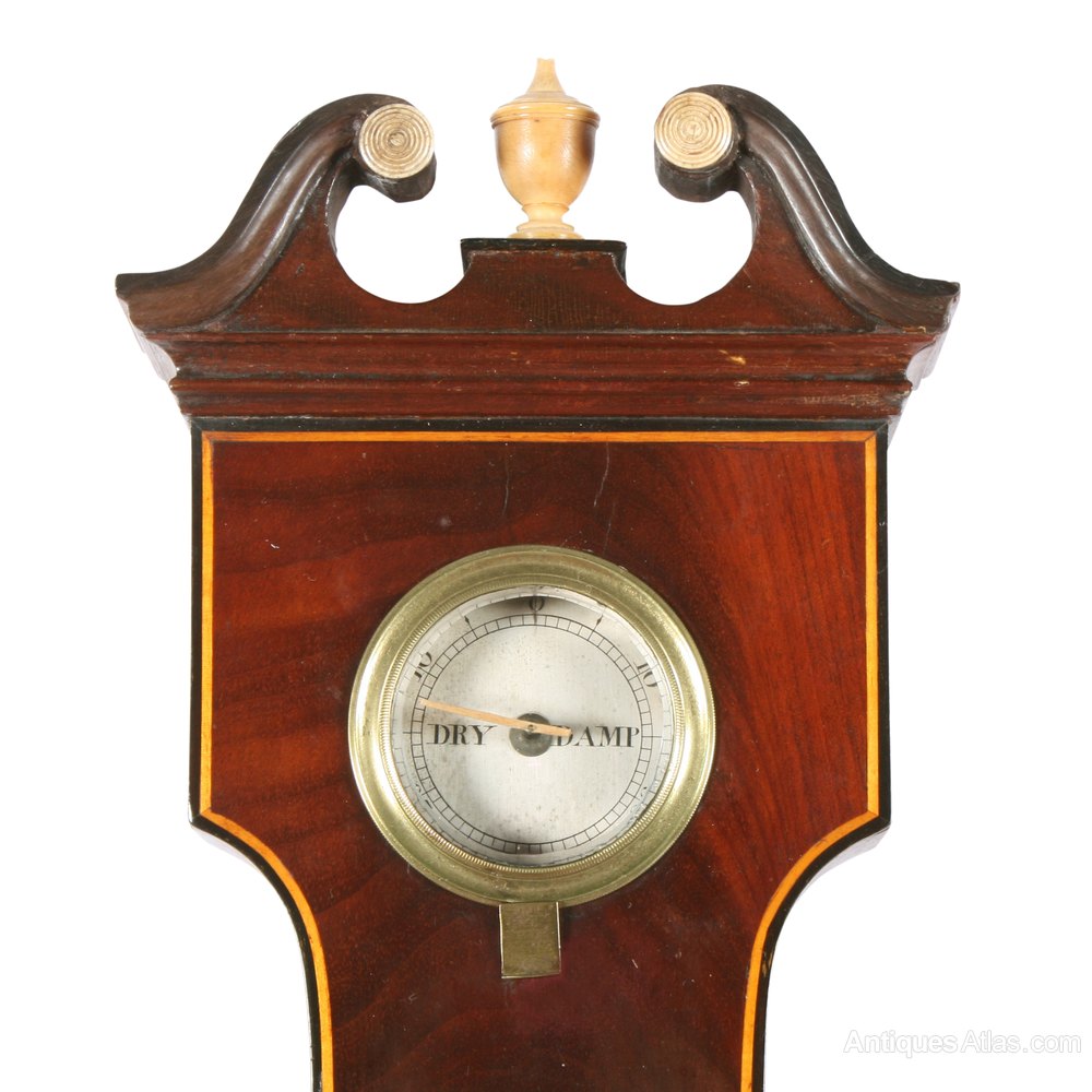 Antiques Atlas - George IV Mahogany Barometer