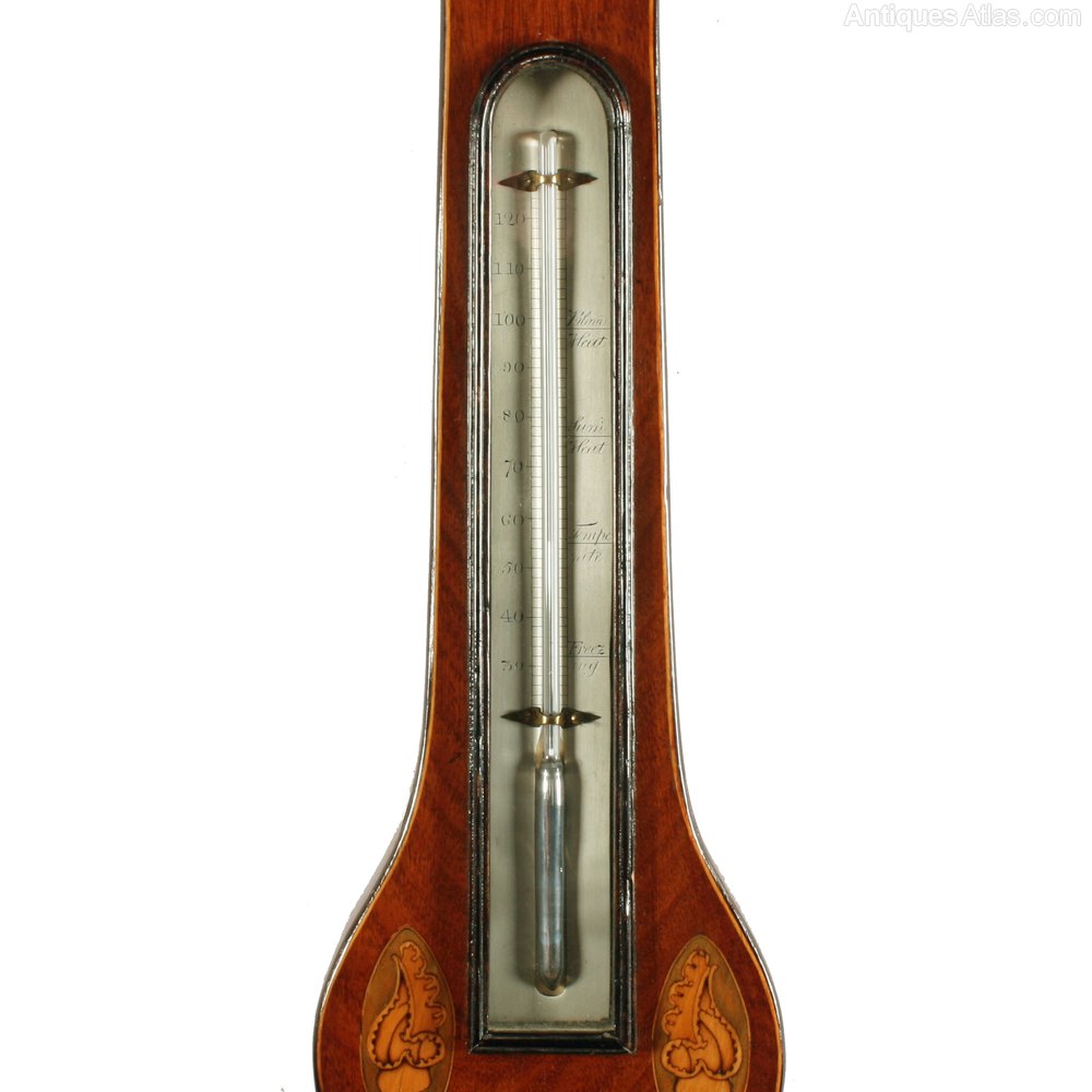 Antiques Atlas - Georgian Barometer & Thermometer