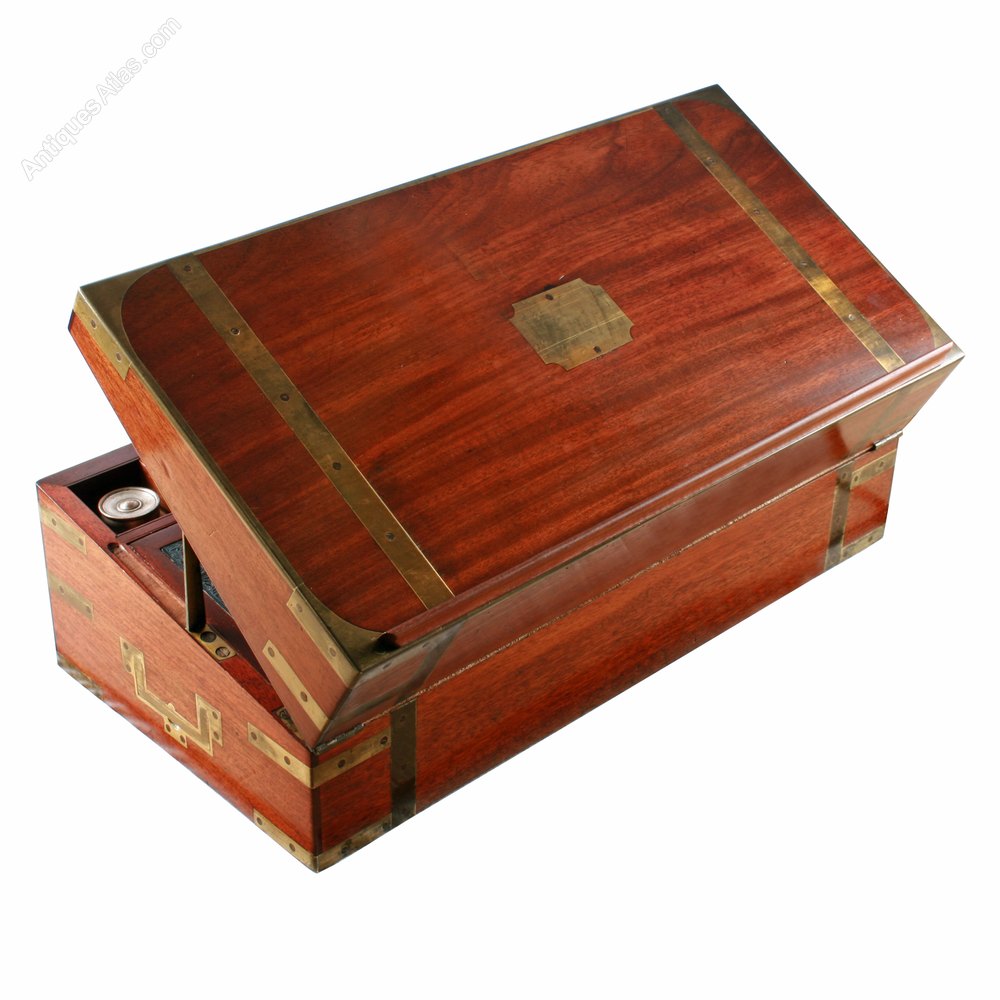 Antiques Atlas - Georgian Campaign Writing Box