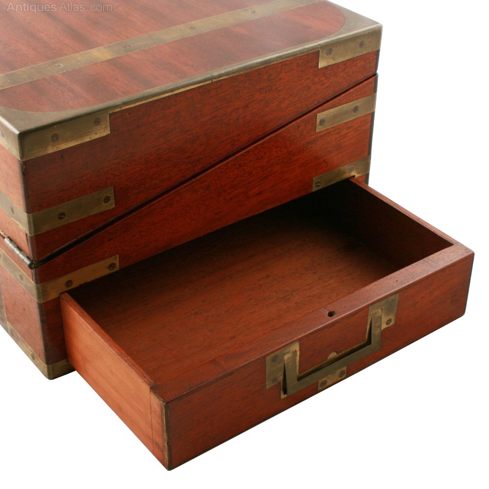 Antiques Atlas - Georgian Campaign Writing Box