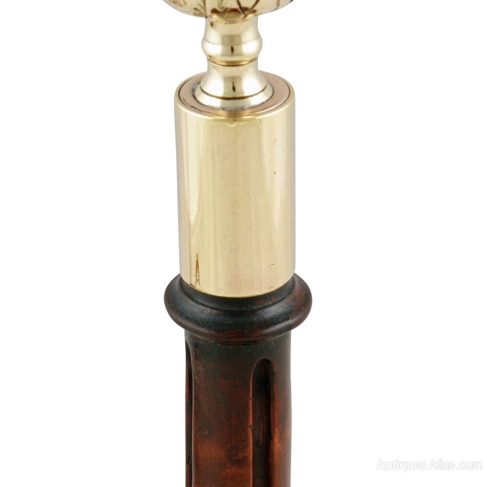 Antiques Atlas - Georgian Candlestick Table Lamp as102a5895 / 8012C