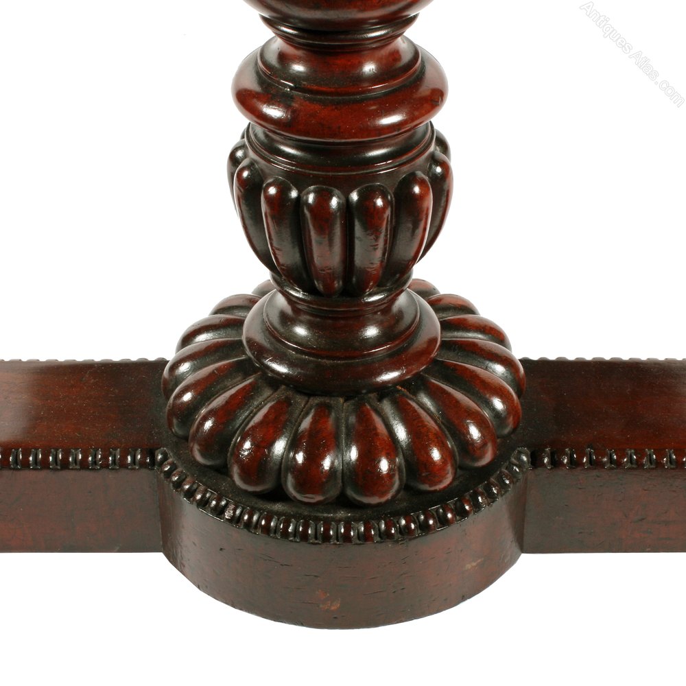 Georgian Library Table By Gillows SOLD - Antiques Atlas