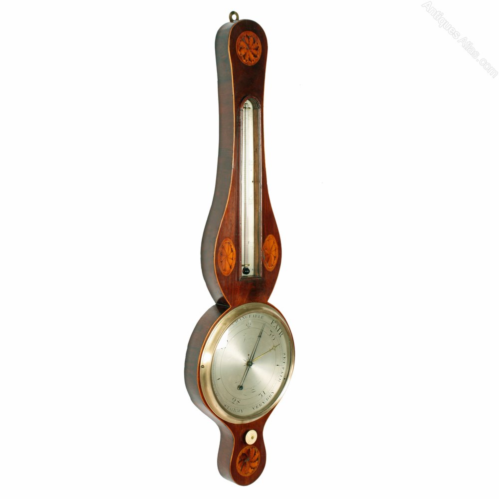 Antiques Atlas - Georgian Mahogany Barometer